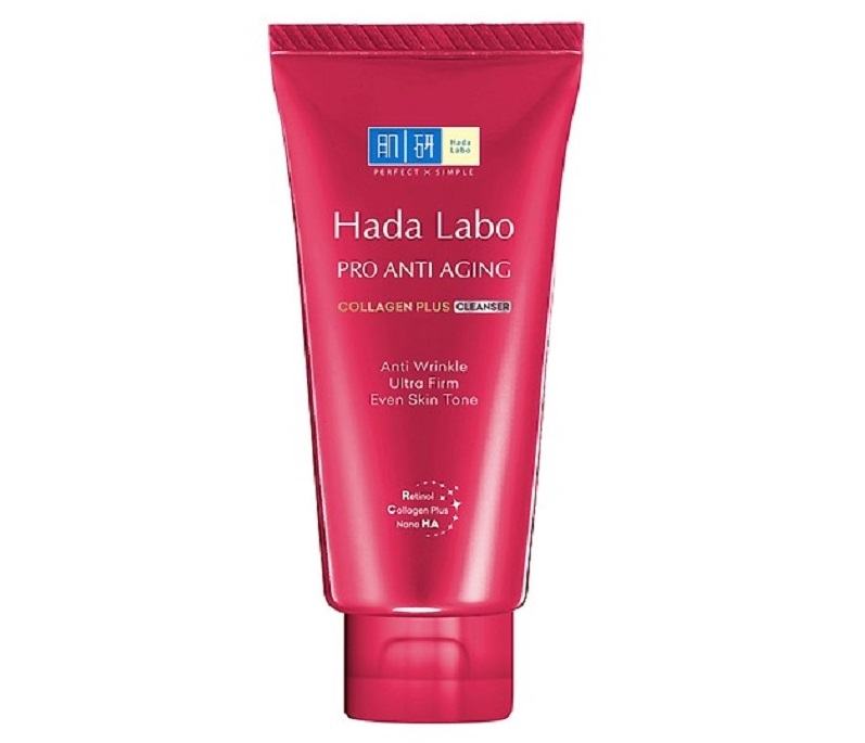 Đánh giá sữa rửa mặt Hada Labo Pro Anti Aging Collagen Plus Cleanser